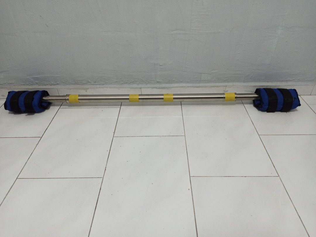 Dumbbell rod and ankle weights, Sports Equipment, Exercise & Fitness ...