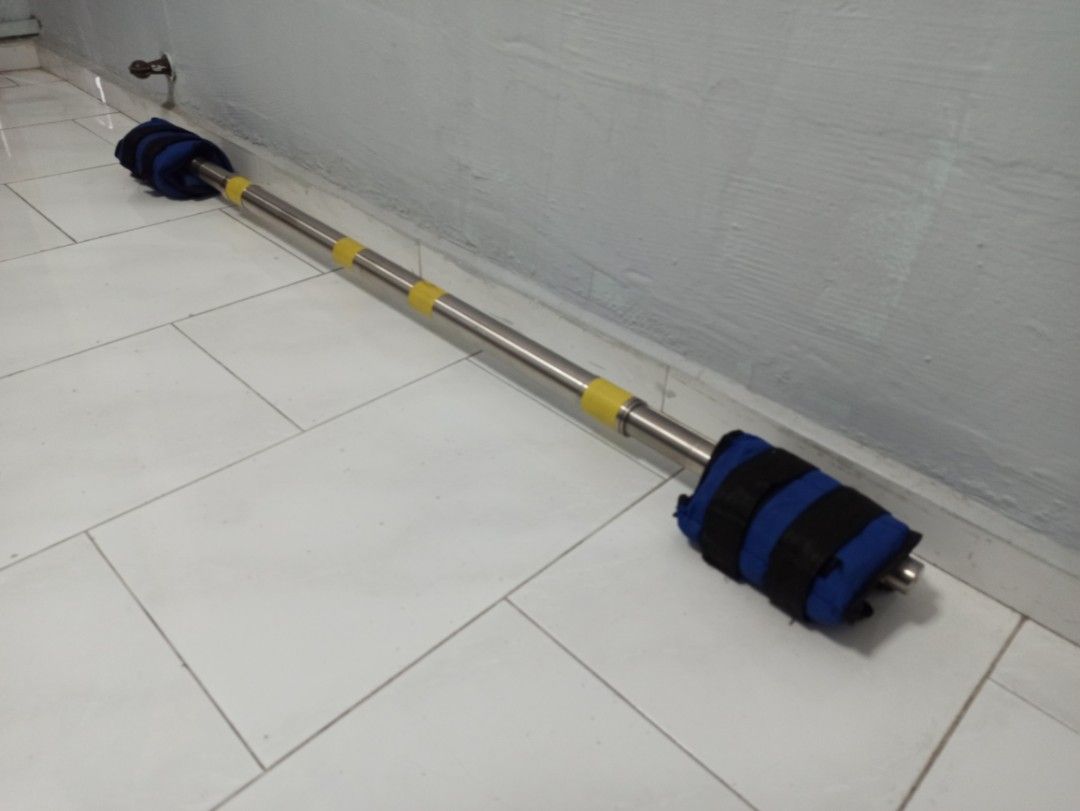 Dumbbell rod and ankle weights, Sports Equipment, Exercise & Fitness ...