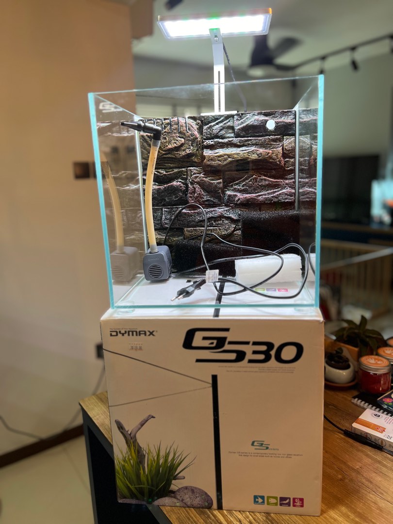 Dymax GS30 Fish Tank, Pet Supplies, Homes & Other Pet Accessories on Carousell