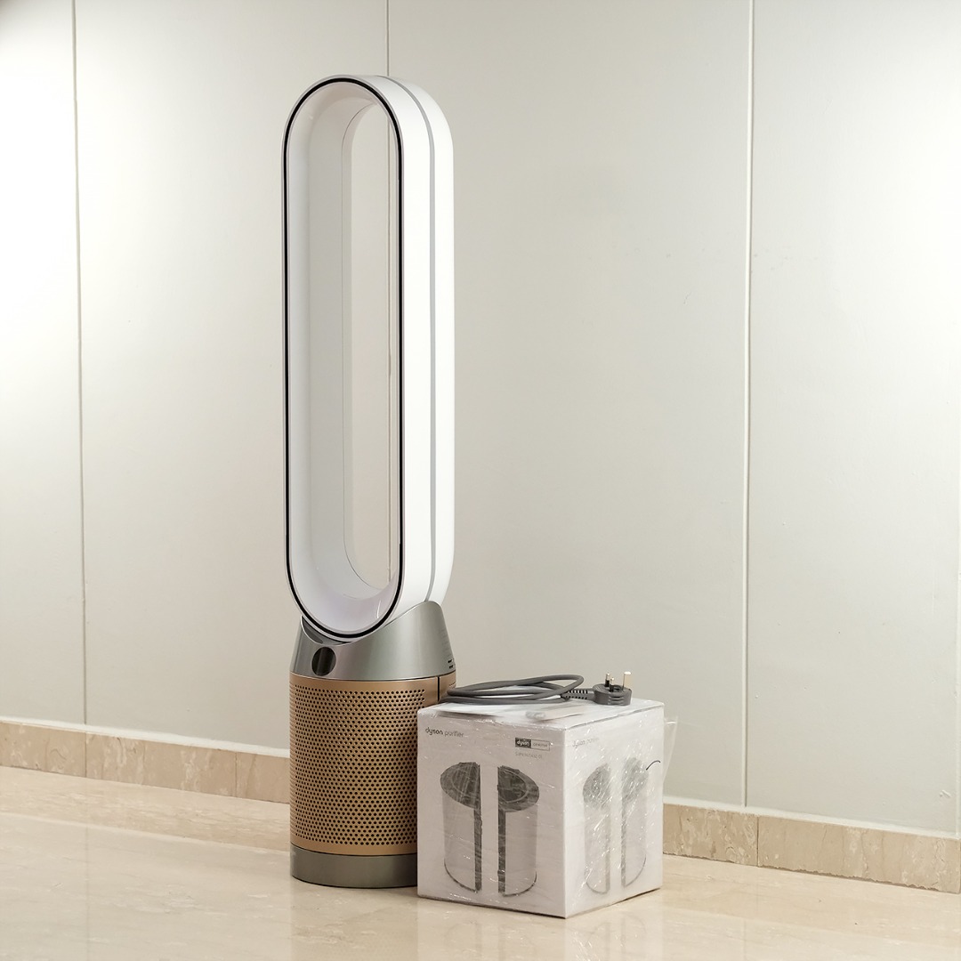 Dyson TP09 Air Purifier Cool Formaldehyde Tower Fan White Gold H13 HEPA, TV & Home Appliances ...