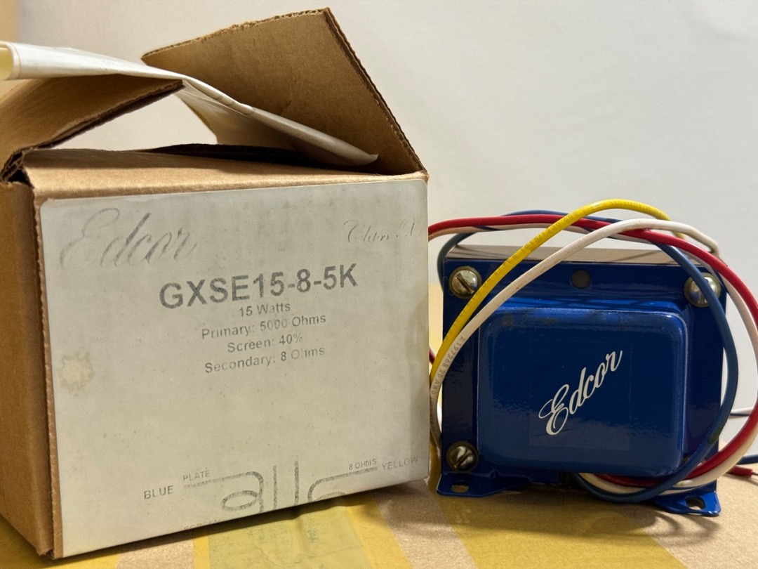 Edcor GXSE15-8-5K Single Ended Tube Audio Output Transformer, Audio ...