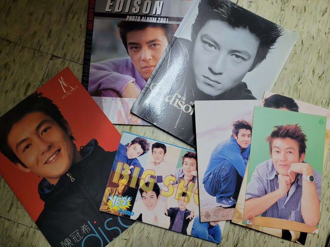 Edison Chen 陳冠希 相集 yes card 相集 寫真, 興趣及遊戲, 收藏品及紀念品, 明星周邊 - Carousell