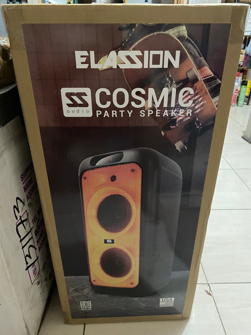 Elassion Sound System / Karaoke- Cosmic, Audio, Soundbars, Speakers & Amplifiers on Carousell