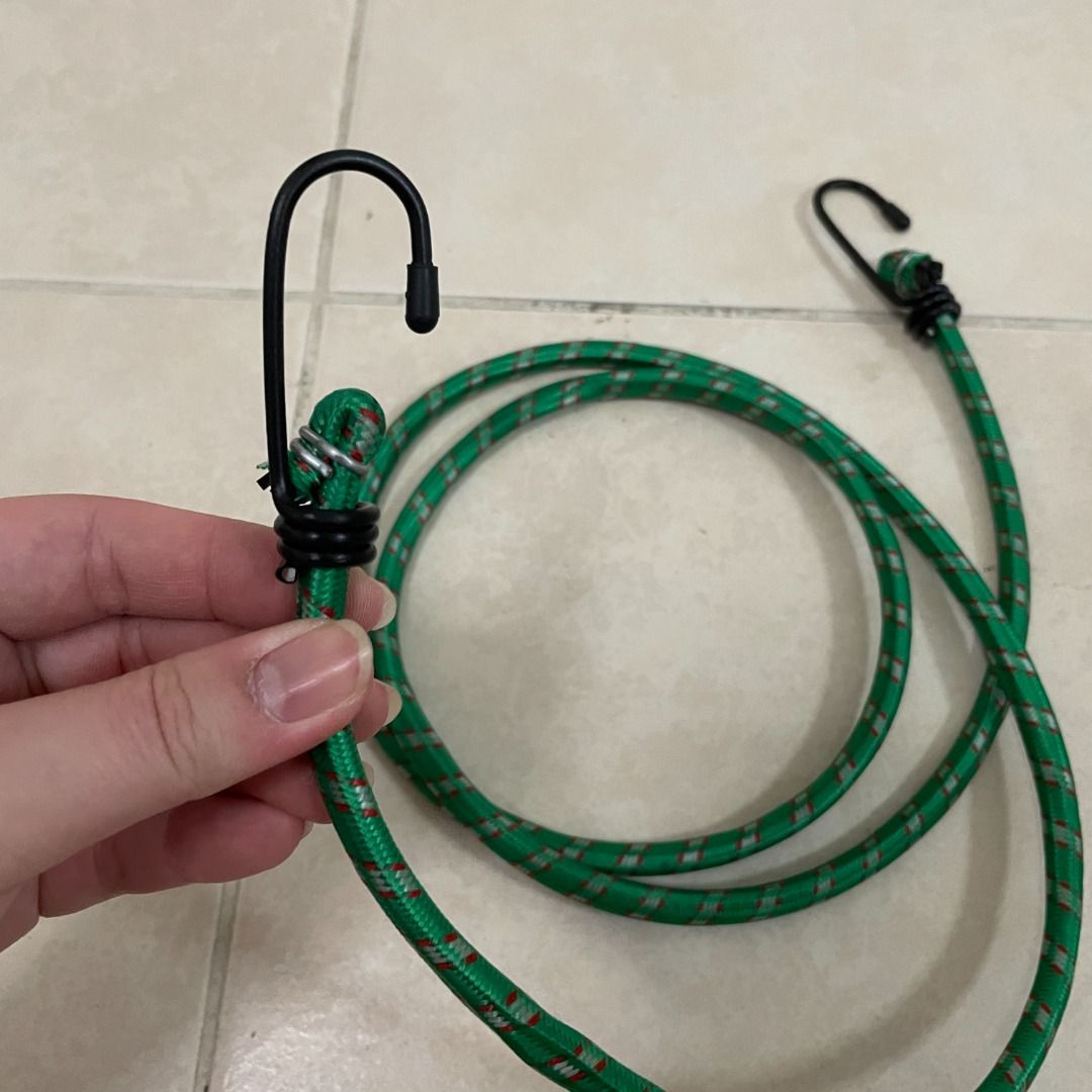 Elastic Tie Rope with Hook, Sports Equipment, Bicycles & Parts, Parts ...