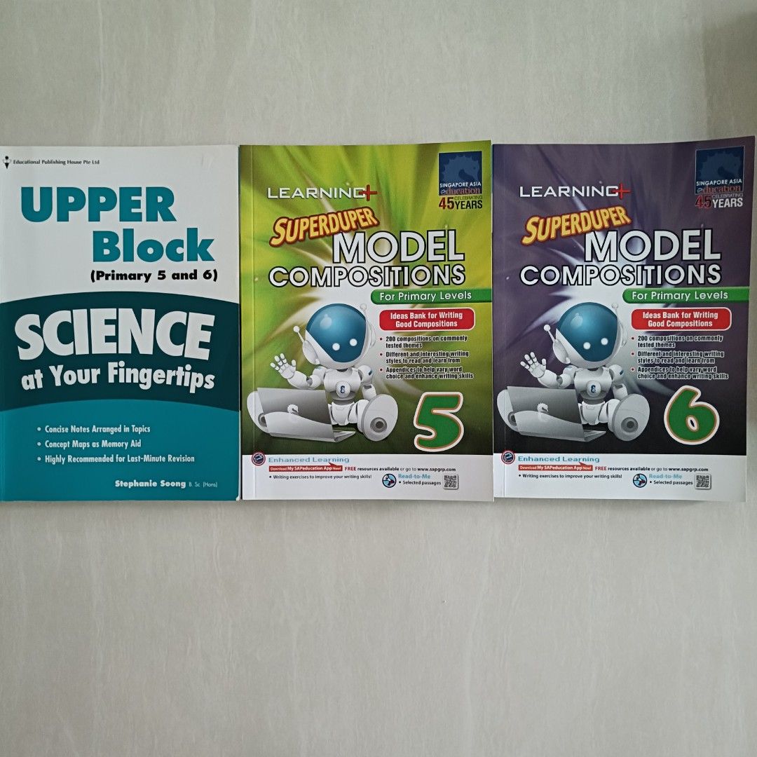 English Compo 5&6 / Science 5&6, Hobbies & Toys, Books & Magazines ...