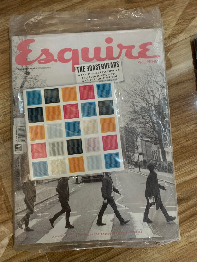 Esquire Magazine: The Eraserheads Cover with CD, Hobbies & Toys, Books ...