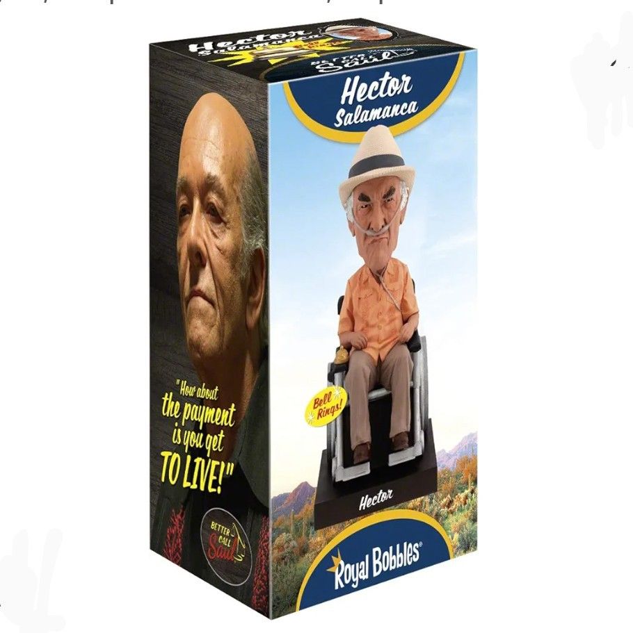 (ON-HAND) Royal Bobbles Better Call Saul HECTOR SALAMANCA Bobblehead ...