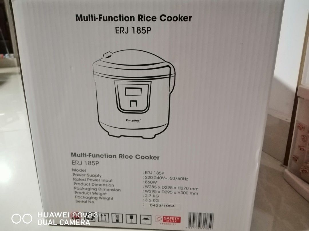 Europace 1.8L Rice Cooker, TV & Home Appliances, Kitchen Appliances ...
