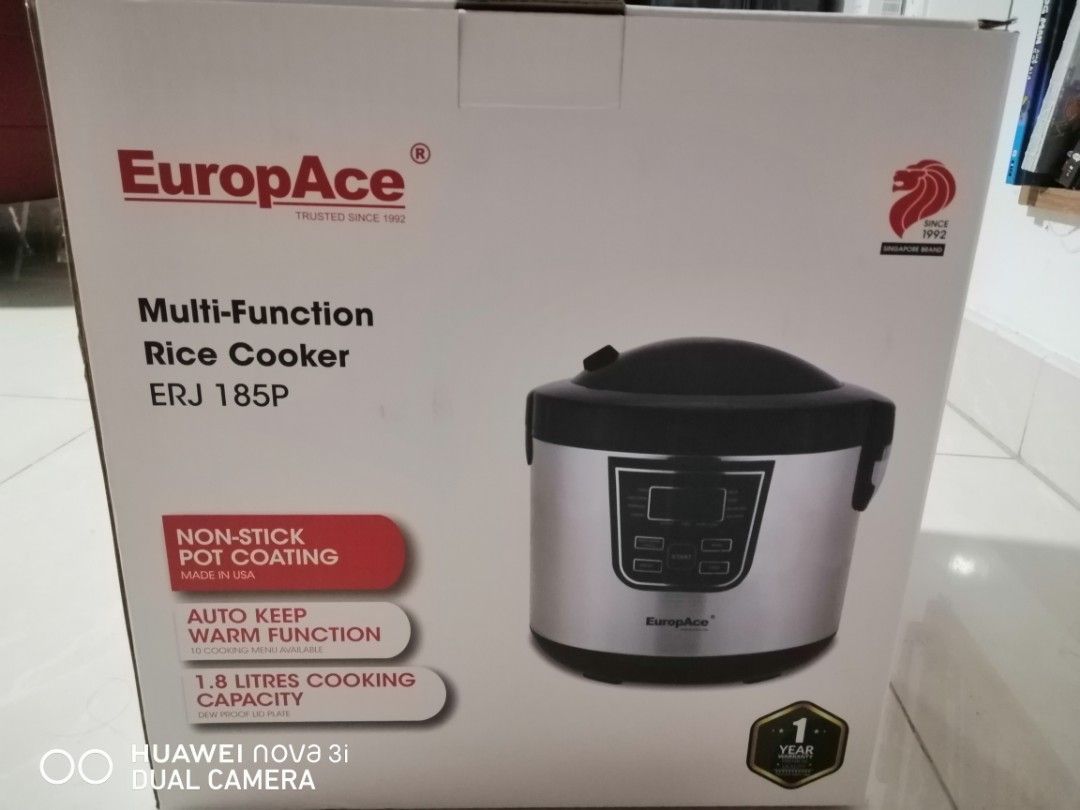 Europace 1.8L Rice Cooker, TV & Home Appliances, Kitchen Appliances ...