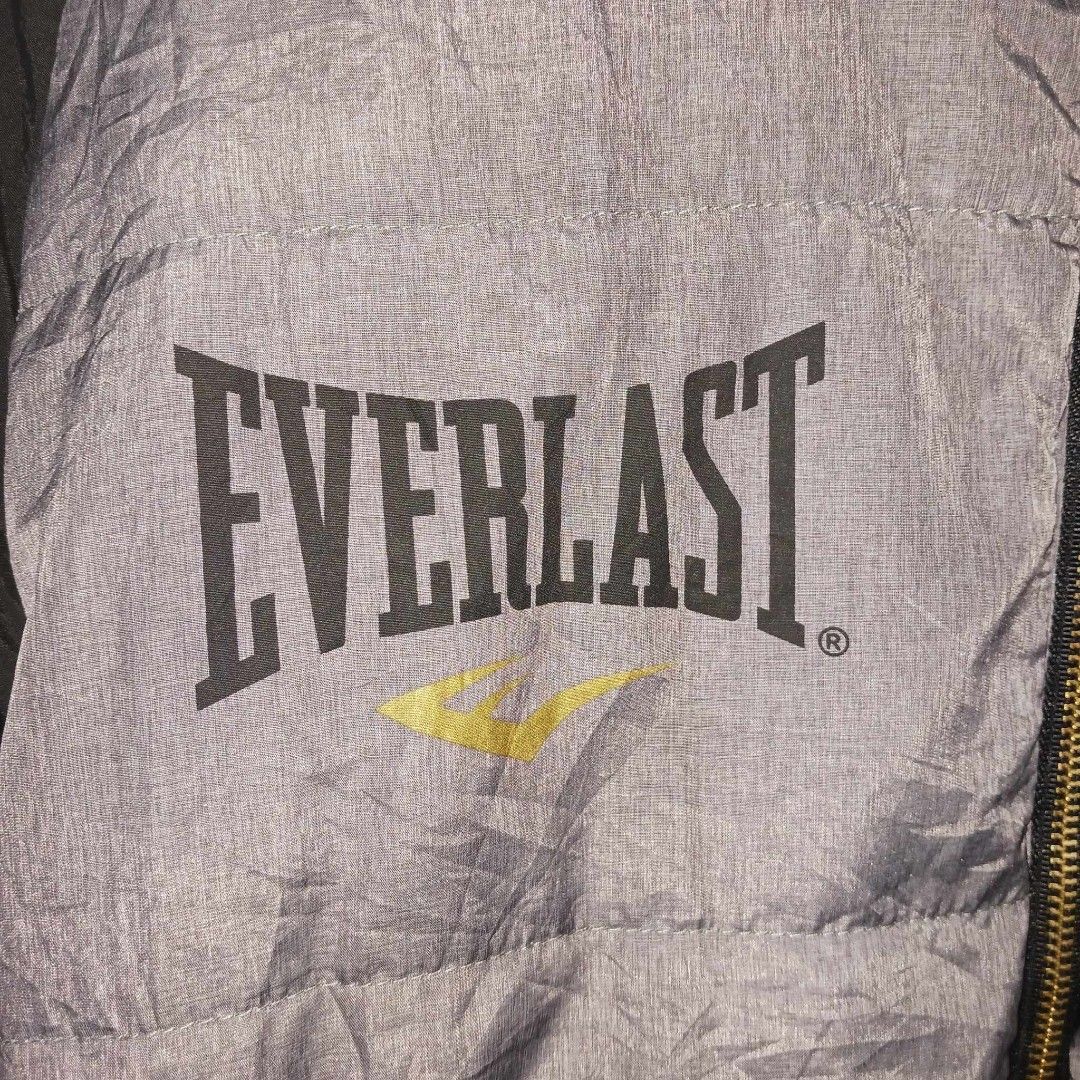 Everlast Full Zip Short Sleeve Puffer Training Jacket, Men's Fashion ...