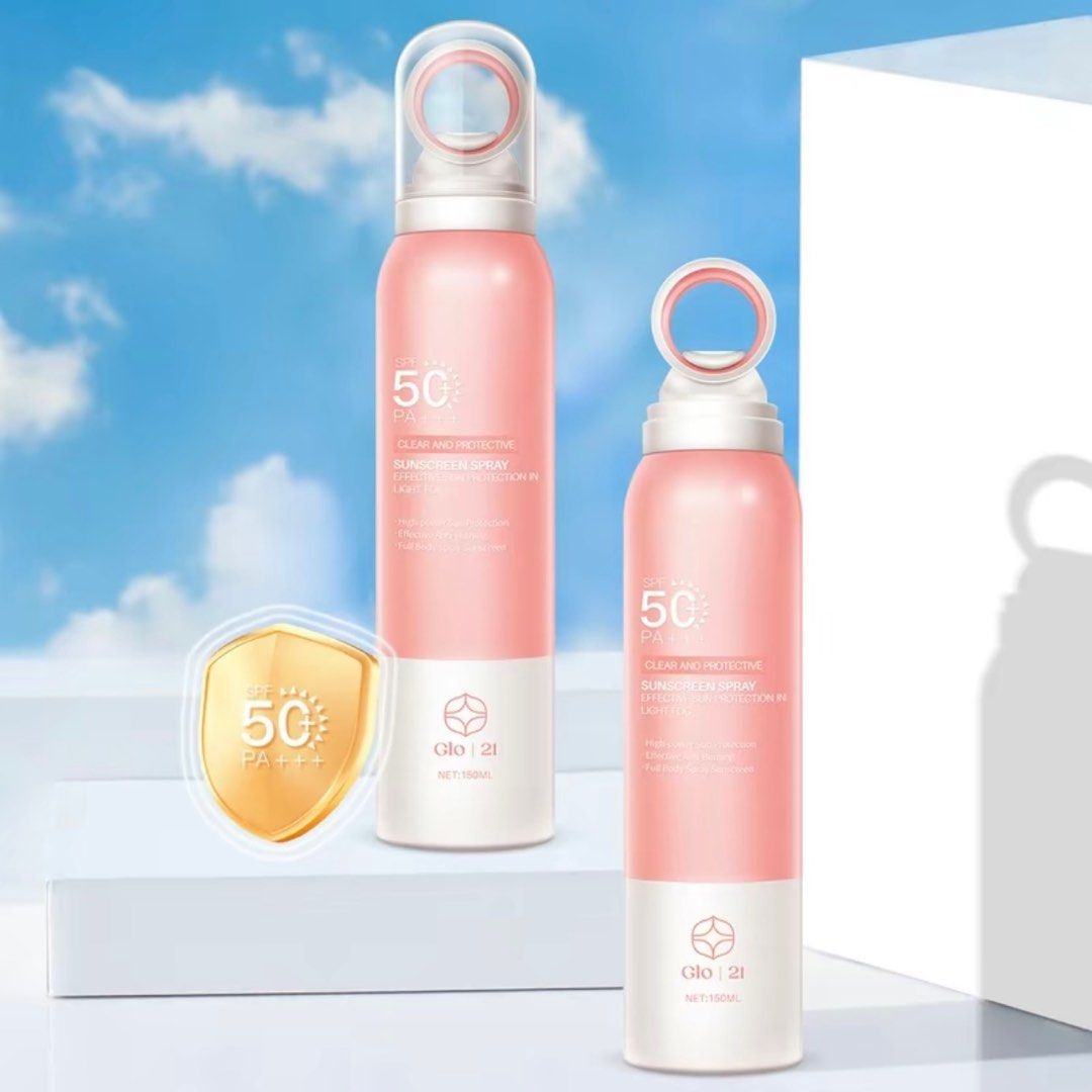 FDA Approved Sunscreen Spray SPF50+ PA+++ Waterproof UV Protection ...