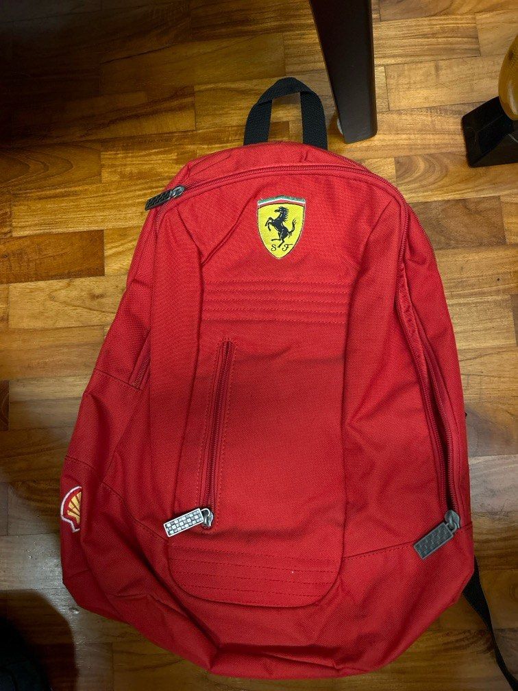 Ferrari Backpack, Men's Fashion, Bags, Backpacks on Carousell