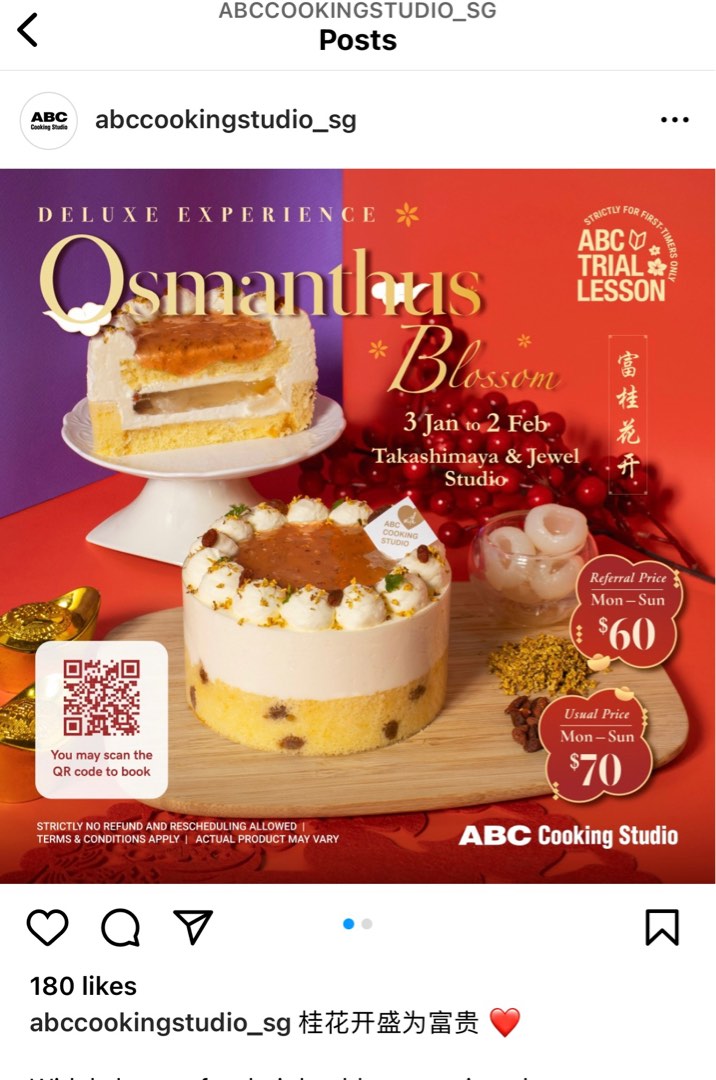 First timers only, abc cooking baking studio, Food & Drinks, Other Food ...