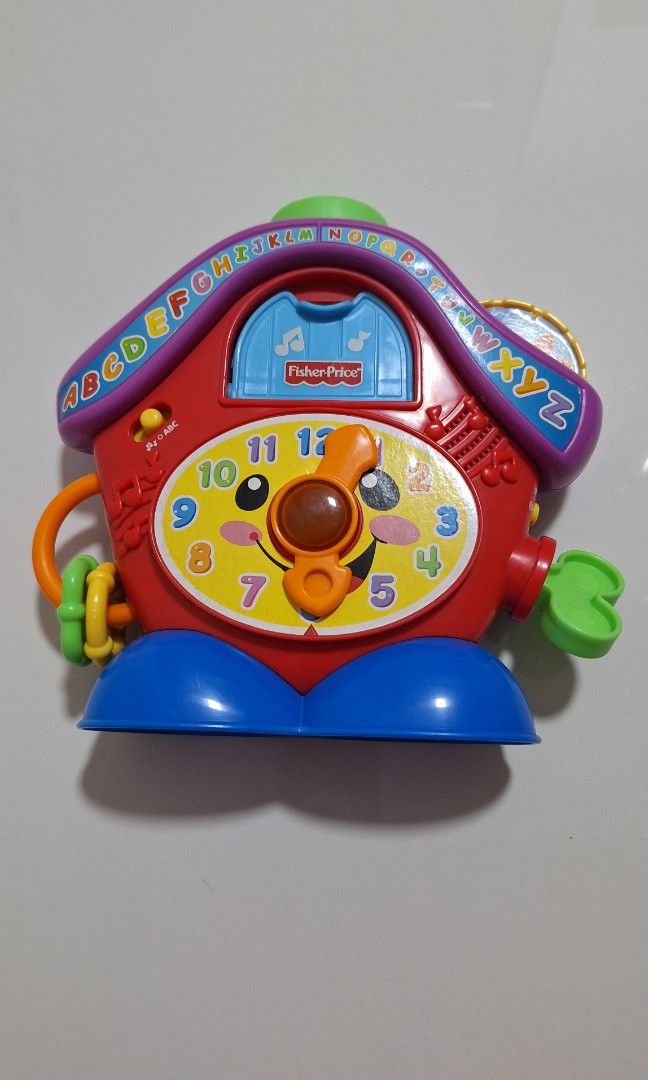 Fisher price clock toy, Babies & Kids, Infant Playtime on Carousell