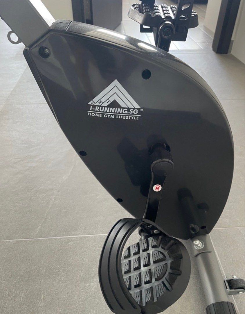 Foldable Stationary Spin Bike, Sports Equipment, Exercise & Fitness ...