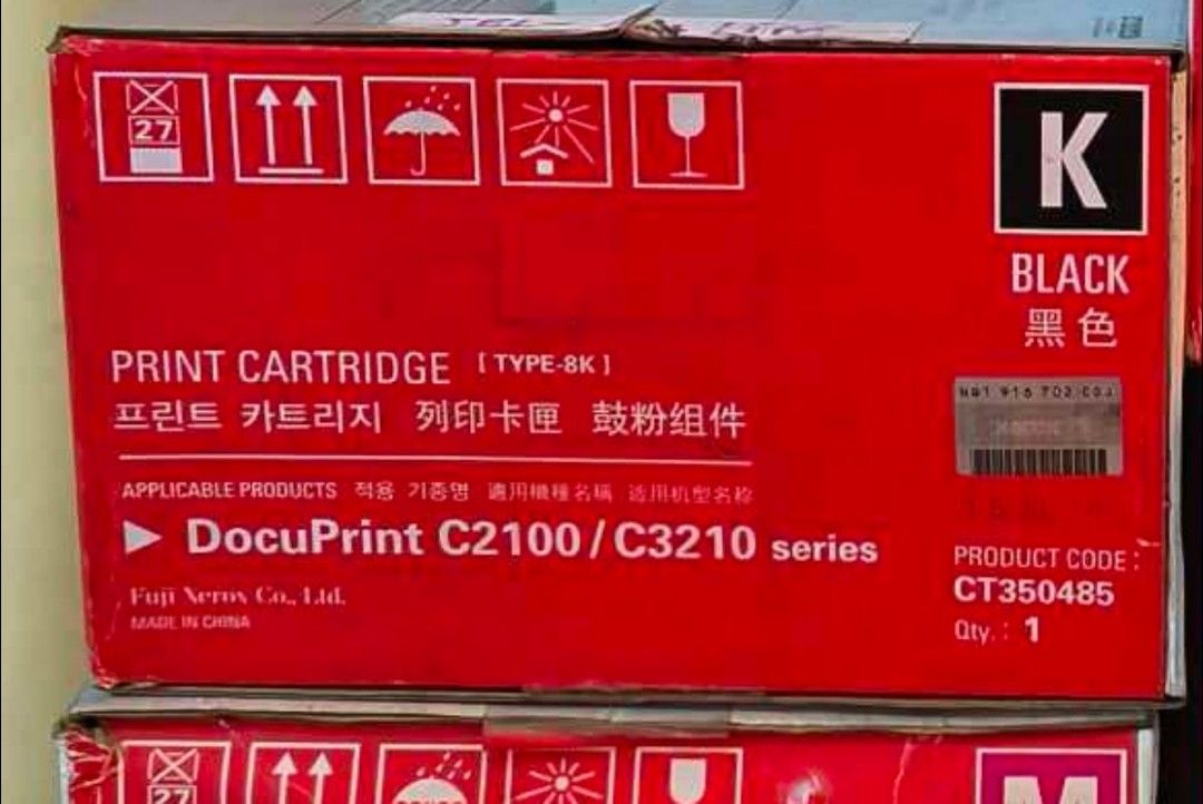 Fuji Xerox CT350485 Black, Computers & Tech, Printers, Scanners ...