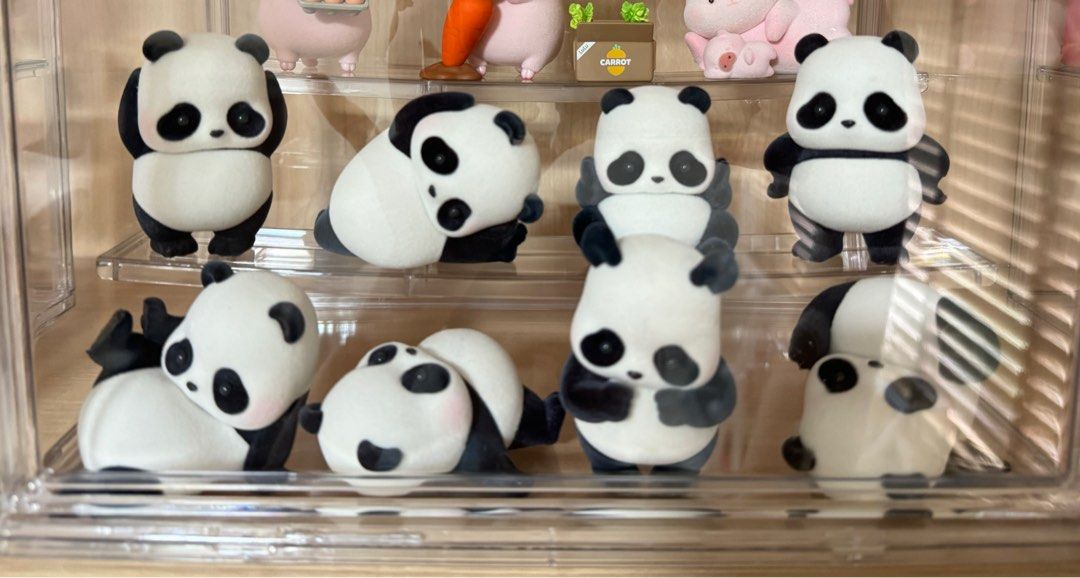 Full Set Panda Tolling blind Box without Box, Hobbies & Toys, Toys ...