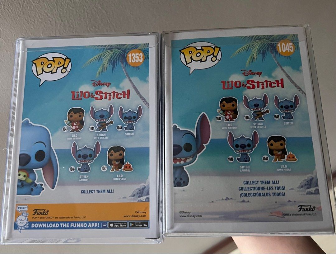 FUNKO POP STITCH WITH TURTLE AND STICH FLOCKED (LIMITED EDITION ...