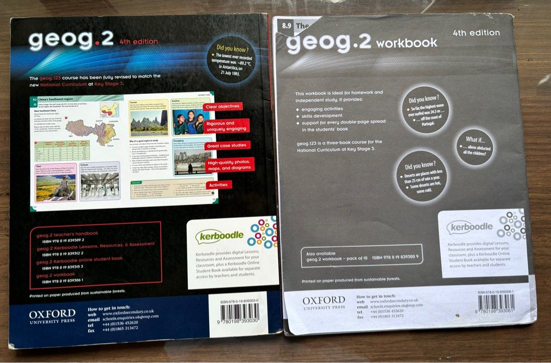 Geog 2 - Geography for KS3, Hobbies & Toys, Books & Magazines ...