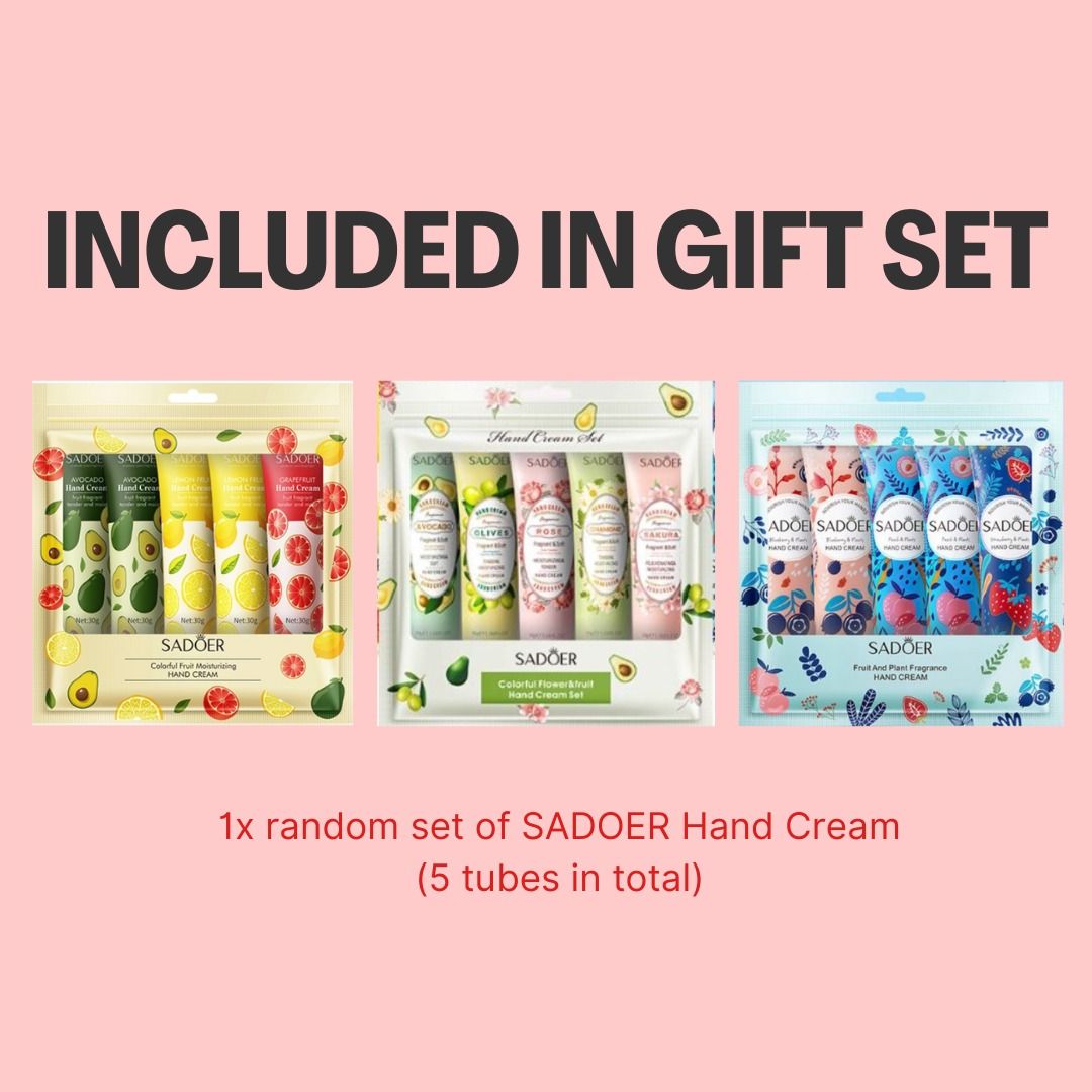 Gift Bundle Set | INNISFREE face masks + SADOER hand cream + blackhead ...