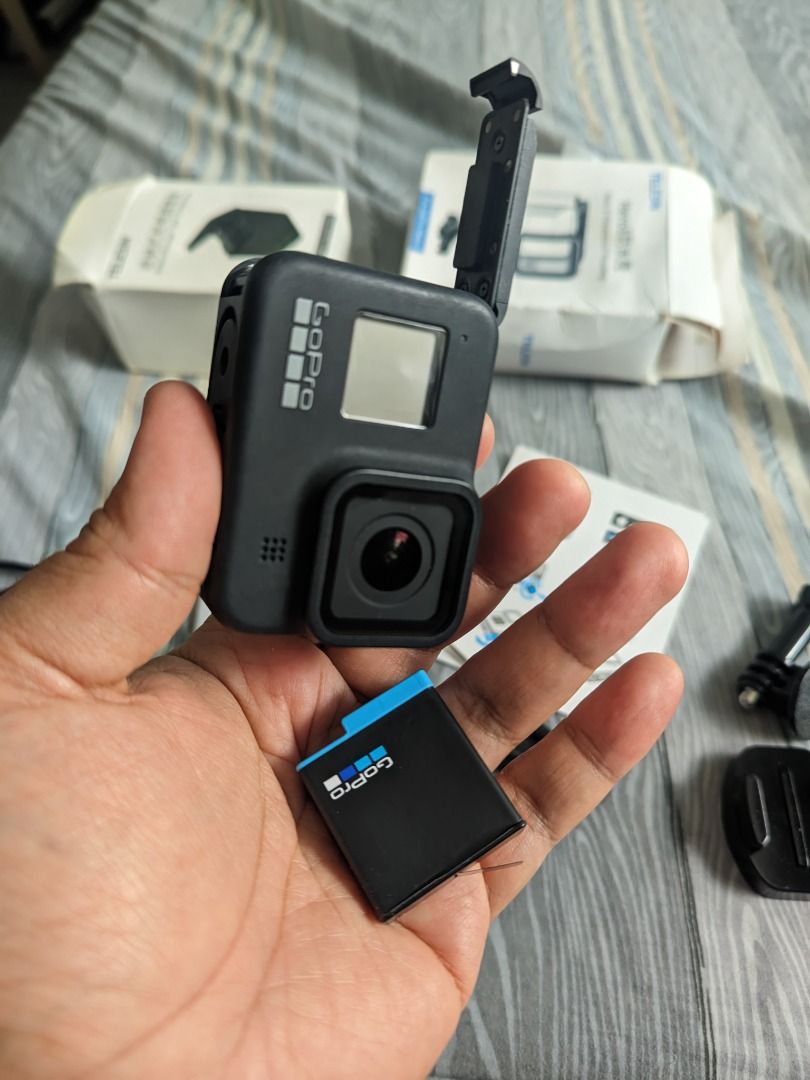 GoPro Hero 8 Black 4K Bundle, Photography, Cameras on Carousell