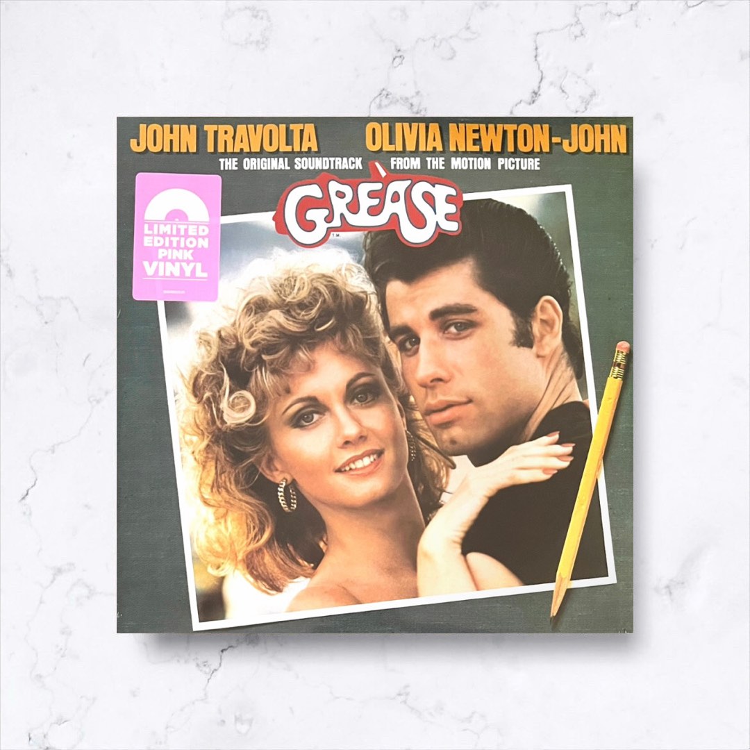 Grease - Original Soundtrack from the Motion Picture - Vinyl LP Plaka ...