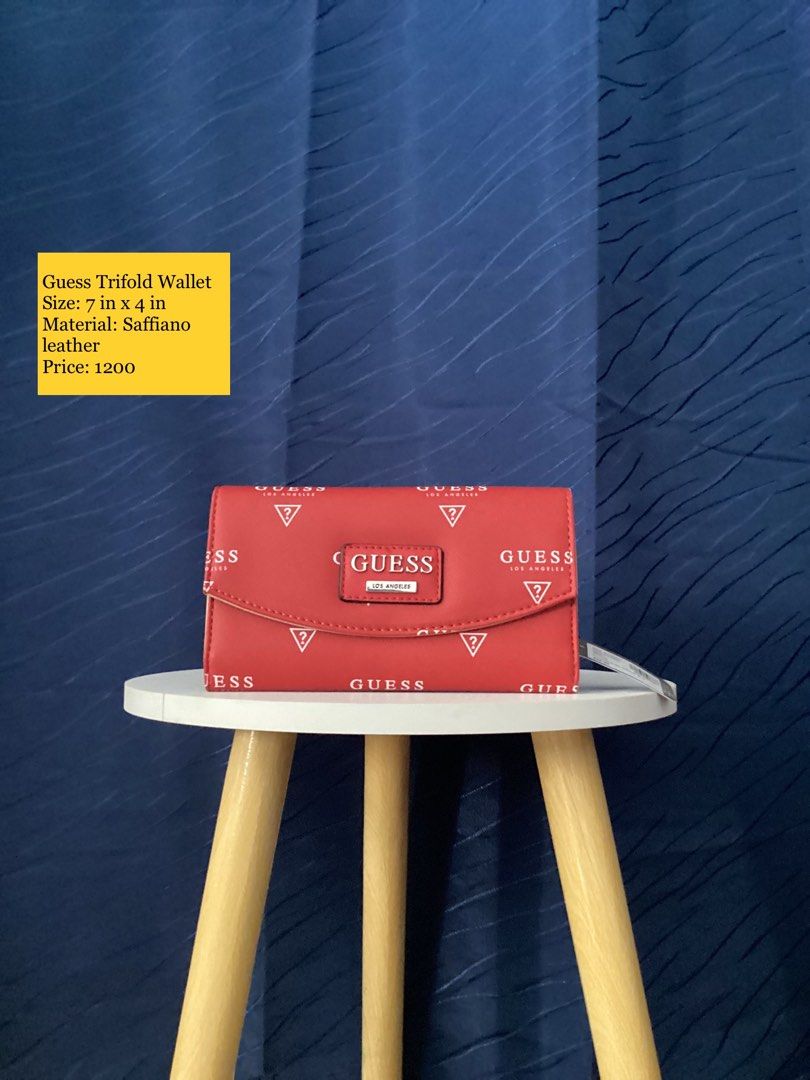 Guess Trifold Wallet, Women's Fashion, Bags & Wallets, Wallets & Card ...