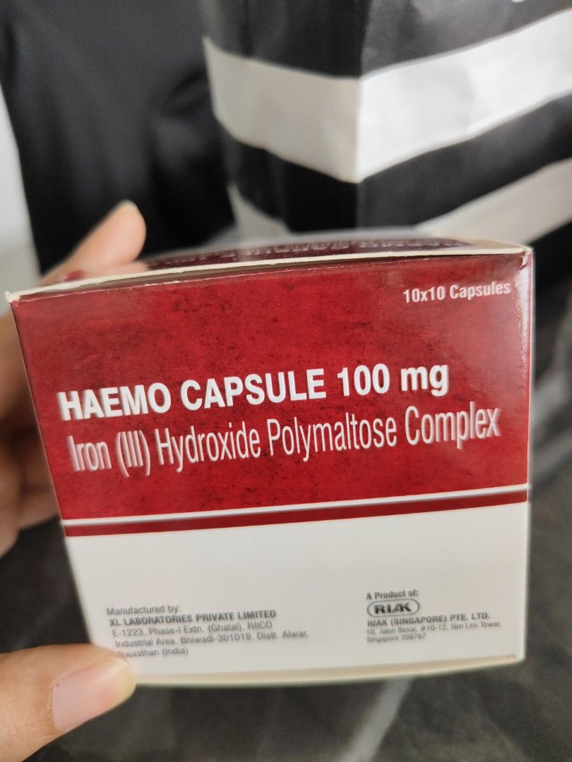 Haemo Iron Tablets, Health & Nutrition, Health Supplements, Vitamins ...