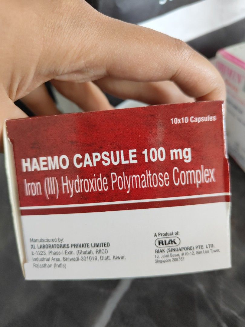 Haemo Iron Tablets, Health & Nutrition, Health Supplements, Vitamins ...