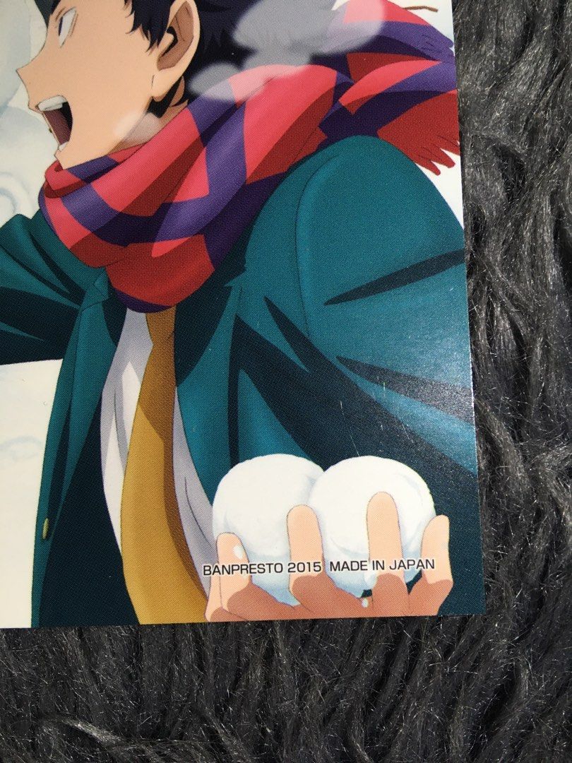 Haikyuu!!! ~ Nishinoya/Date Tech High School Sticker Set (Authentic ...