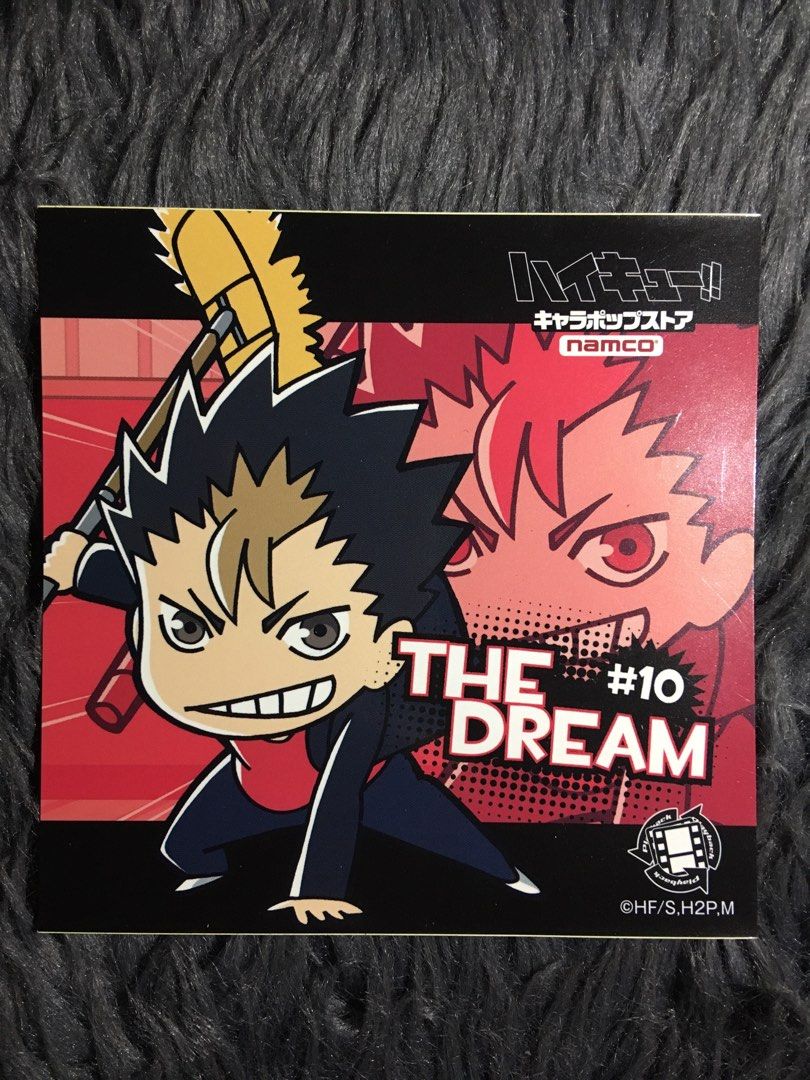 Haikyuu!!! ~ Nishinoya/Date Tech High School Sticker Set (Authentic ...
