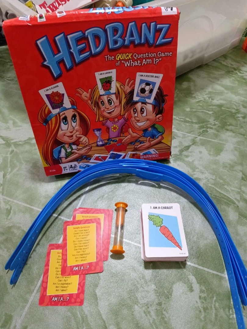 Hedbanz game, Hobbies & Toys, Toys & Games on Carousell