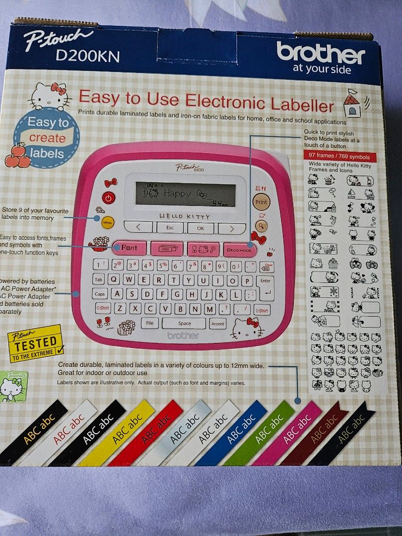 Hello Kitty Electronic Labeller, Hobbies & Toys, Stationery & Craft ...