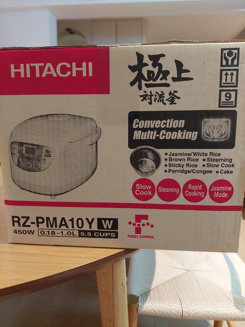 Hitachi rice cooker RZ-PMA10Y, TV & Home Appliances, Kitchen Appliances ...