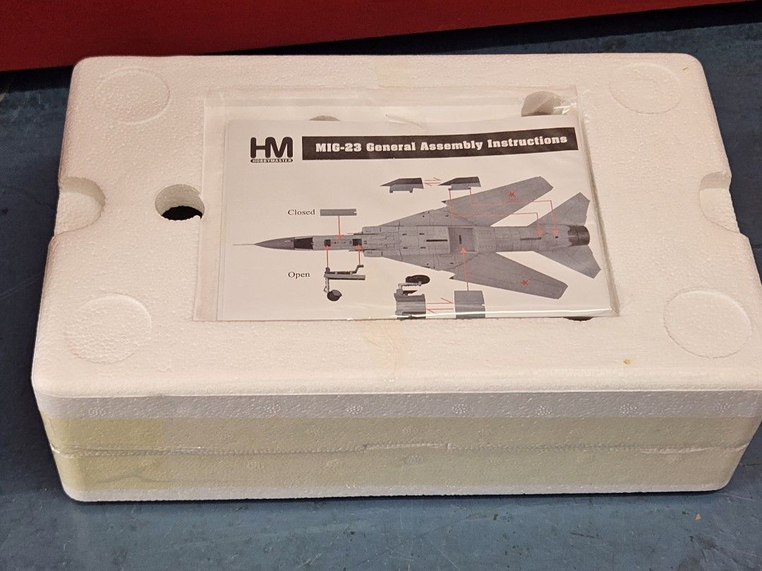 Hobby Master HA5302 MIG-23MS, 6915, Libyan Air Force, 1980s [1:72 ...