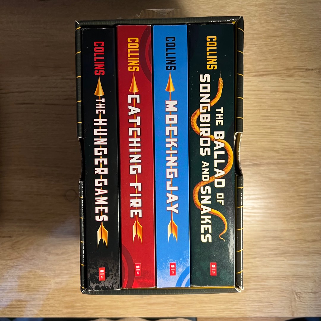 Hunger Games Bookset by Suzanne Collins, Hobbies & Toys, Books ...