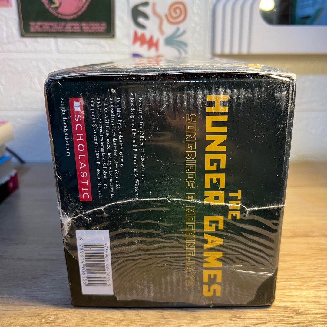 Hunger Games Bookset by Suzanne Collins, Hobbies & Toys, Books ...