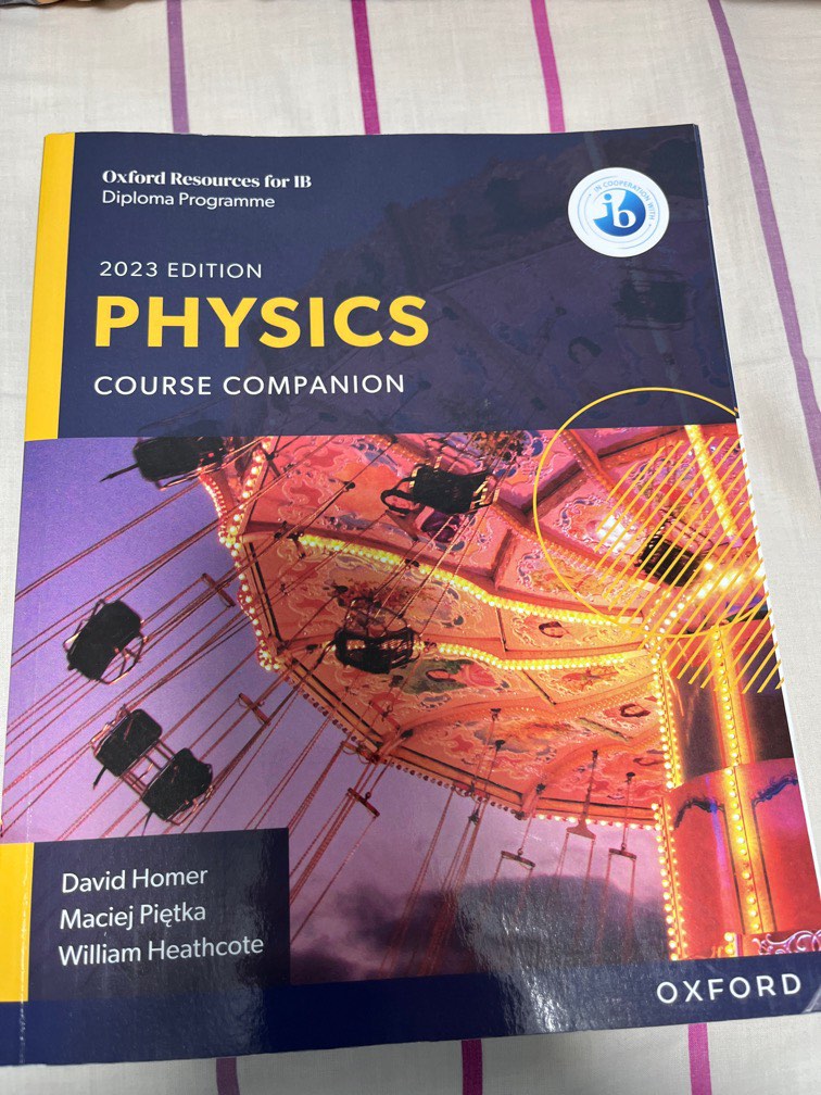 IB Physics Course Companion 2023 Edition, 興趣及遊戲, 書本 & 文具, 教科書 - Carousell IB Physics Course Companion 2023 Edition, 興趣及遊戲, 書本 & 文具, 教科書 - Carousell