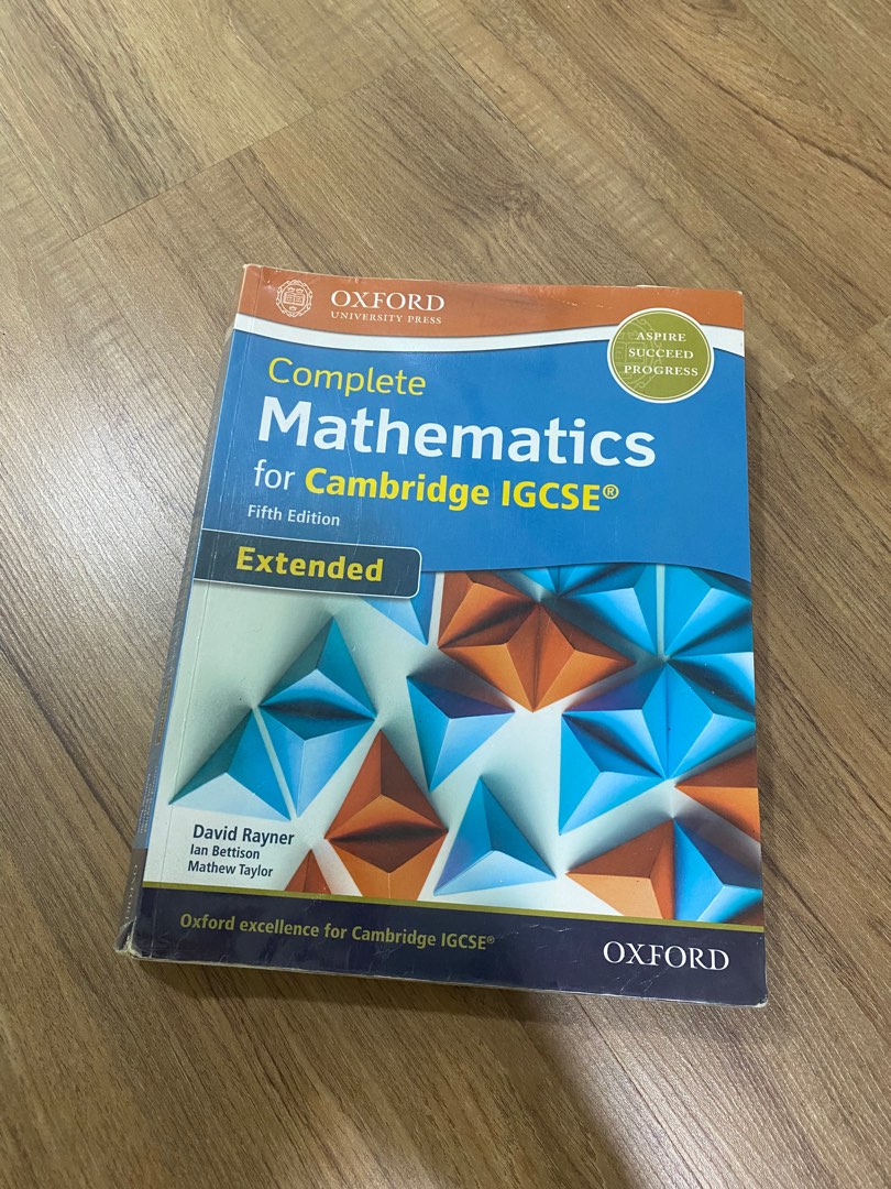 IGCSE Math Textbook, Hobbies & Toys, Books & Magazines, Textbooks on ...