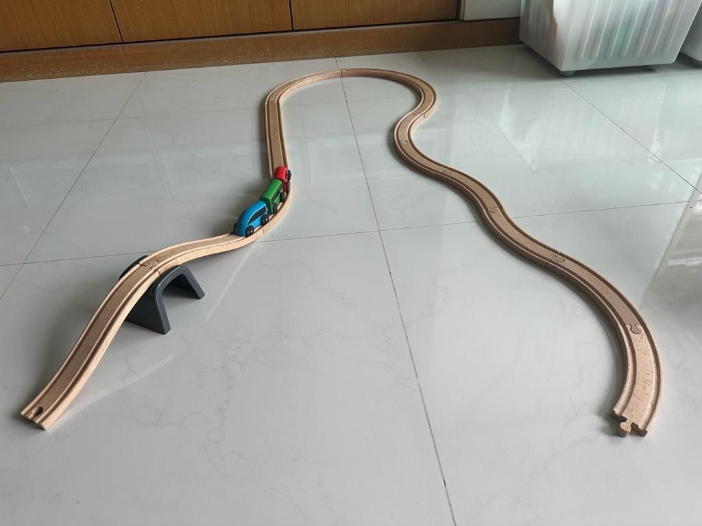 IKEA train set - 20 piece, Hobbies & Toys, Toys & Games on Carousell