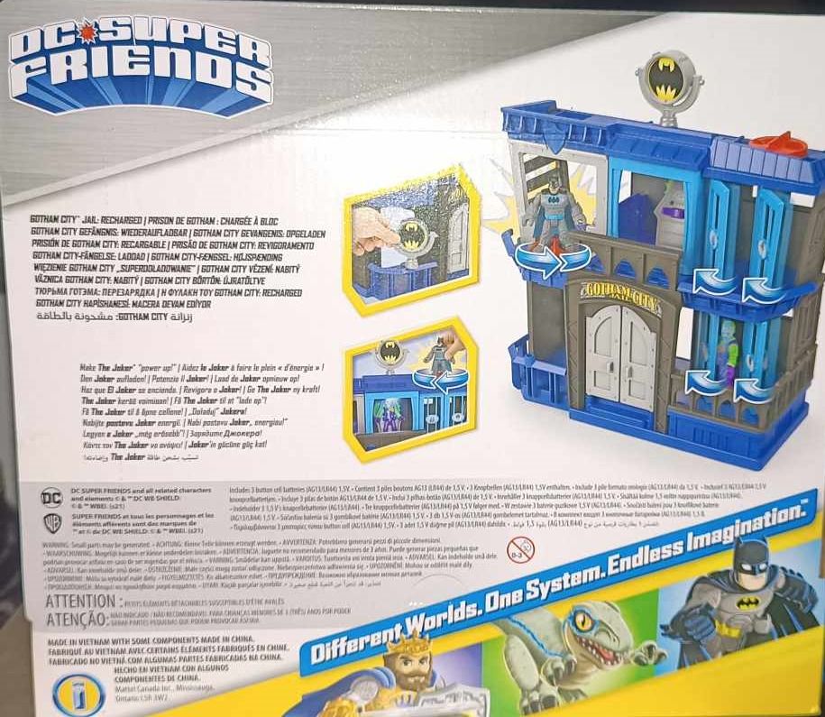 Imaginext DC Super Friends Gotham City Jail: Recharged, Hobbies & Toys ...