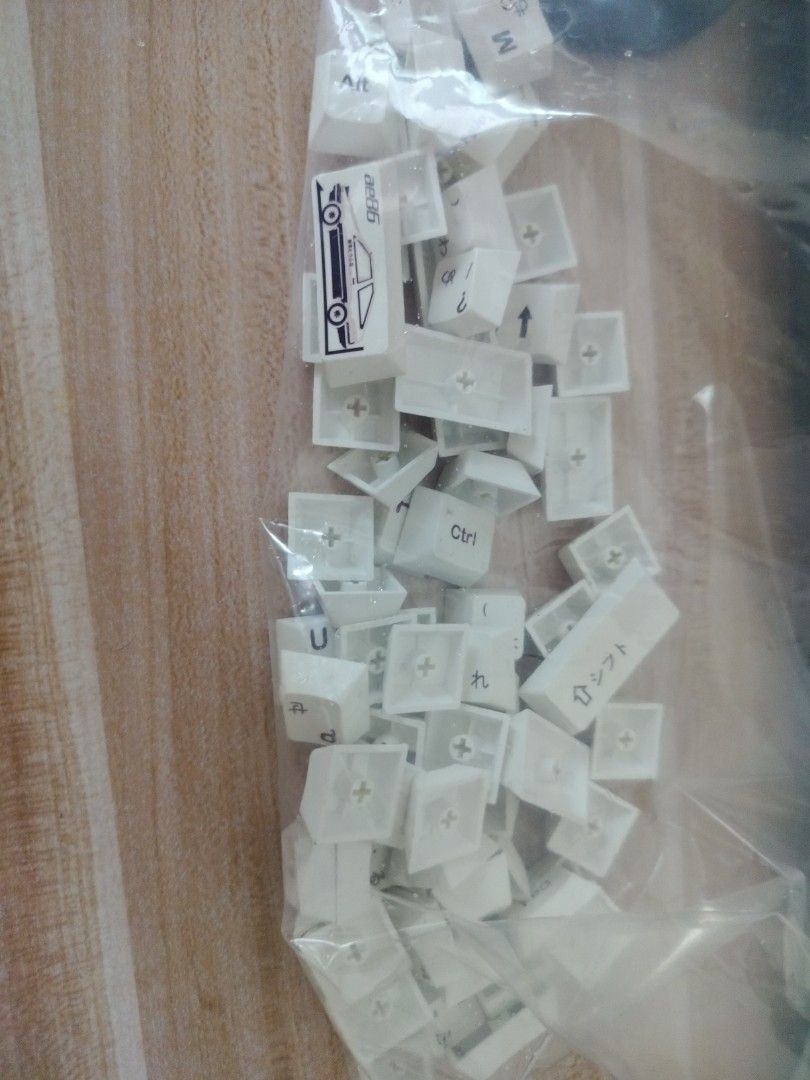 Initial D key caps, Computers & Tech, Parts & Accessories, Computer ...