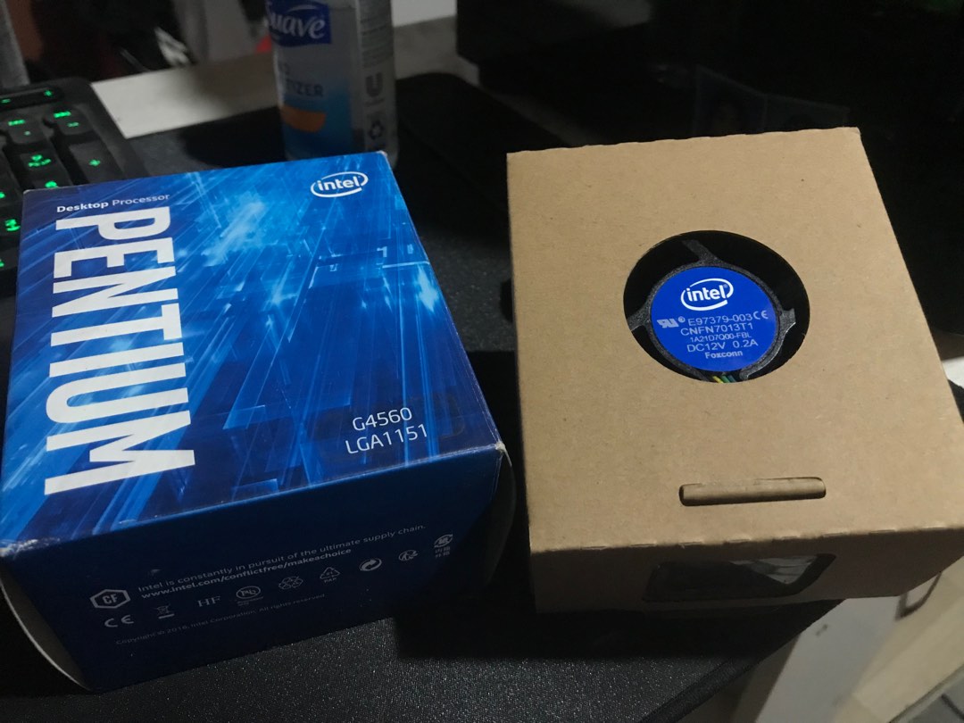 INTEL STOCK CPU COOLER LGA1151, Computers & Tech, Parts & Accessories ...