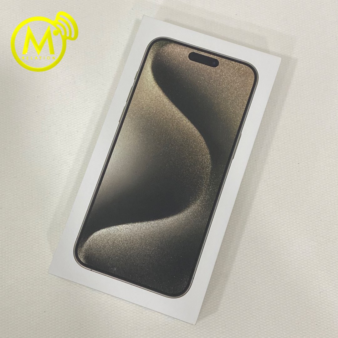 iPhone 15 Pro Max Natural Titanium 256GB, Mobile Phones & Gadgets ...