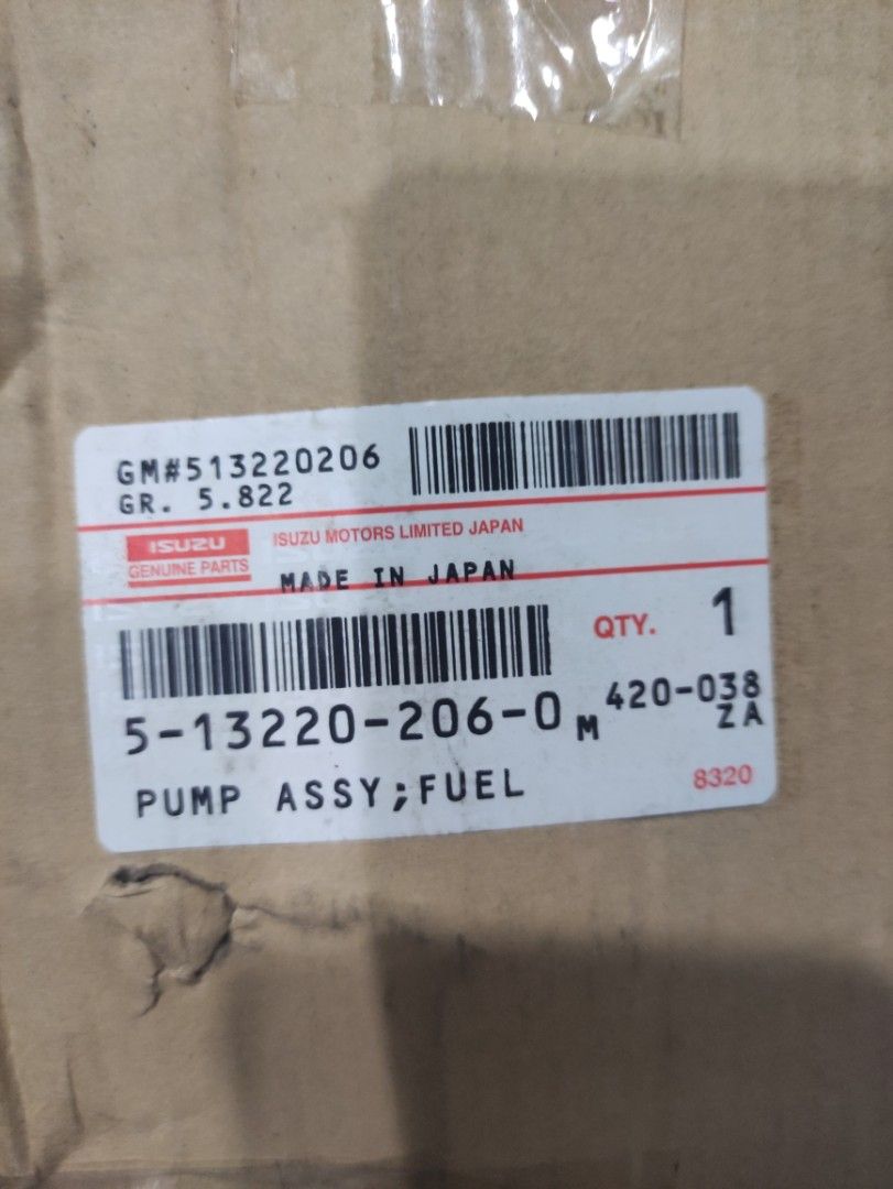 Isuzu fuel filter pump, Car Parts & Accessories, Other Automotive Parts ...