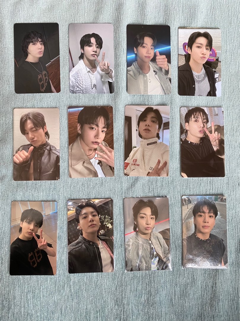 JK golden LDs PCs photocards Bts Jungkook pst powerstation m2u ...
