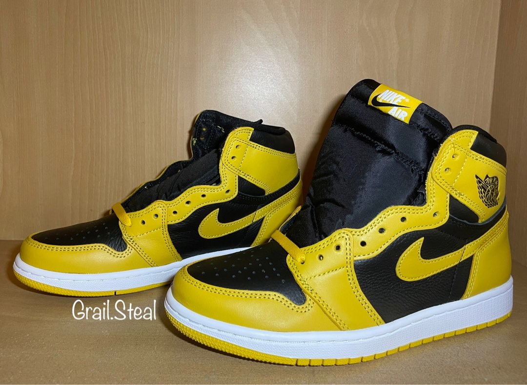 Jordan 1 High Pollen, Men's Fashion, Footwear, Sneakers on Carousell