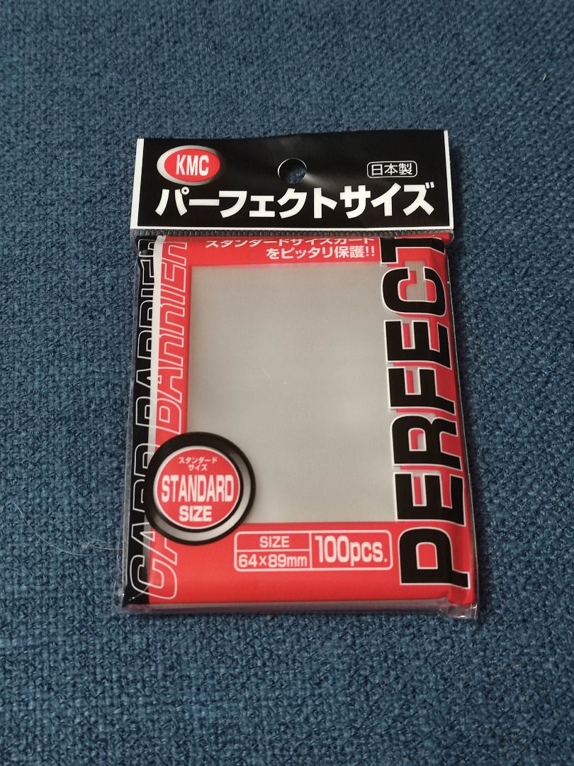 KMC Perfect Size Card Sleeves, Hobbies & Toys, Toys & Games on Carousell
