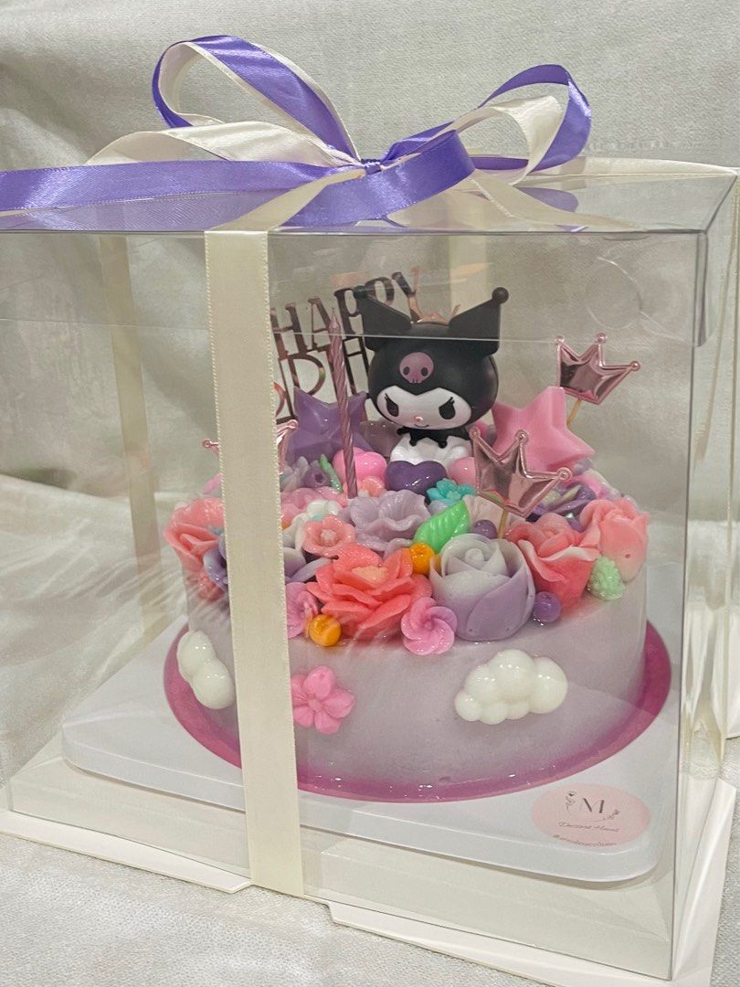 Kuromi Cake | Kuromi Jelly Cake | Sanrio Kuromi, Food & Drinks ...