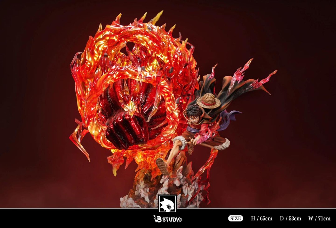 LB Studio - Red Rock Luffy, Hobbies & Toys, Toys & Games on Carousell